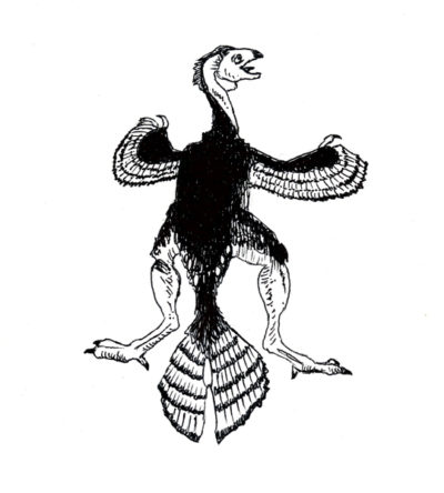 Caudipteryx An Extraordinary Cretaceous Dinosaur