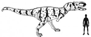 A Beautiful Rajasaurus Drawing Sent in by a Dinosaur Fan