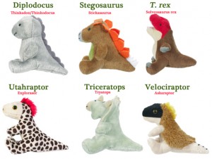Dinosaur Soft Toys Learning Life Skills - The Achievosaurs