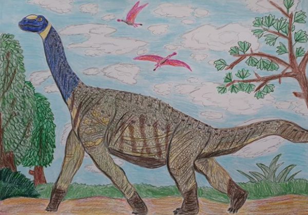 Illustrating Atlasaurus imelakei a Bizarre Sauropod