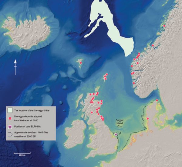 Doggerland Devastated by Massive Tsunamis