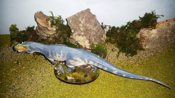 PNSO Torvosaurus Dinosaur Diorama Created by Dinosaur Fan