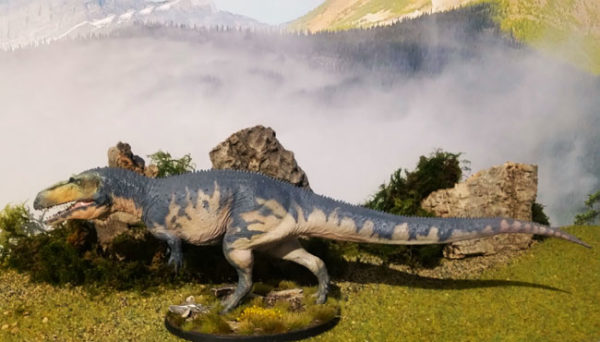PNSO Torvosaurus Dinosaur Diorama Created by Dinosaur Fan