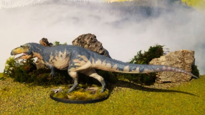 PNSO Torvosaurus Dinosaur Diorama Created by Dinosaur Fan
