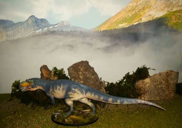 PNSO Torvosaurus Dinosaur Diorama Created by Dinosaur Fan