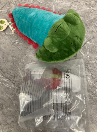 Soft Toy Trilobite and an Anomalocaris Figure