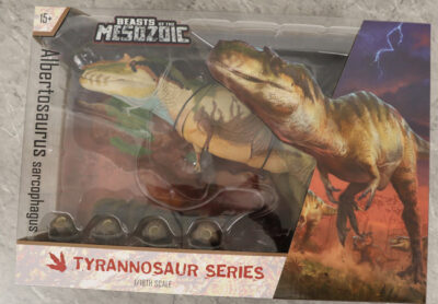 The Beasts of the Mesozoic Albertosaurus Model is Reviewed