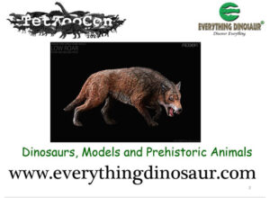 Rebor Prehistoric Animal Models Feature at a Conference