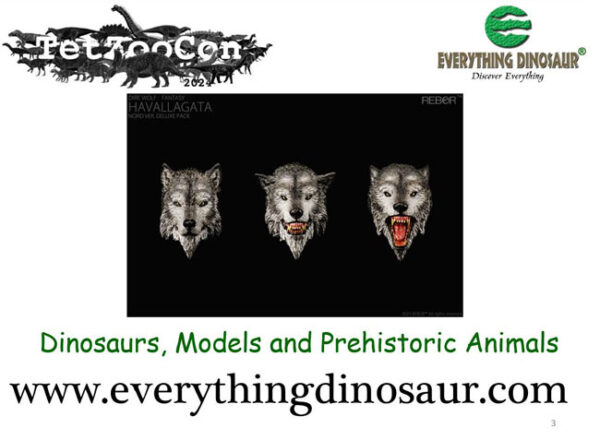 Rebor Prehistoric Animal Models Feature at a Conference