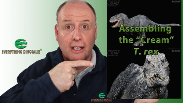 Rebor Tyrannosaurus rex Cream Figures an Assembly Guide