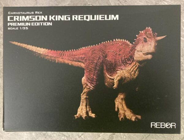 The Rebor Carnotaurus rex Crimson King Requiem has Arrived!