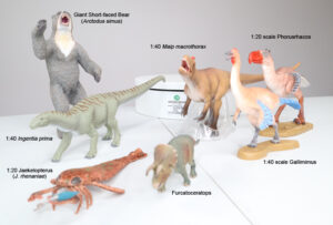 Arctodus simus Scale Drawing for Free Fact Sheet