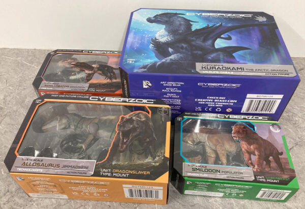 Cyberzoic Articulated Models in Stock at Everything Dinosaur